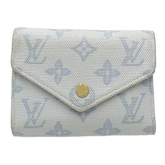 Louis Vuitton Portefeuille Monogram Pre-owned (tri-fold) - Femme - Pre-owned - Bleu - Taille: ONE Size