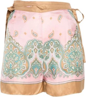 Pinko Pinko, Femme, Shorts, Multicolore, Taille: ONE Size Short Shorts