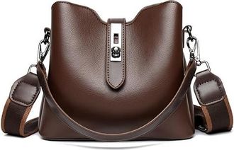 Generic Sac fourre-tout r&eacute;tro pour femme en cuir synth&eacute;tique &eacute;l&eacute;gant pour le travail et les voyages, marron, 37*9*30 cm / 14.57*3.54*7.87 inch