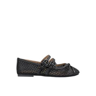 Alma En Pena Ballerina Netz Schnallen Strass - - Shoes - Damen - Schwarzk - 39 EU