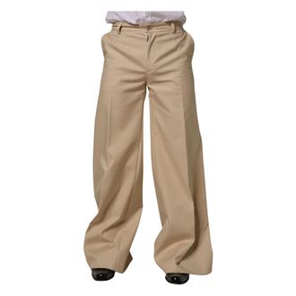 Dolce & Gabbana Formelle Baumwollhose - - Trousers - Herren - Beige - M