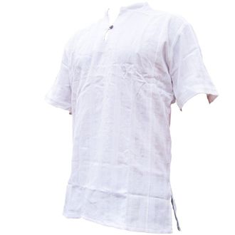 Panasiam Shirt Ben, White, XXL, Shortsleeve