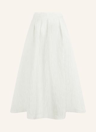 Apart Midi Jacquardrock weiss