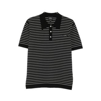 A.P.C. Polohemd - - Tops - Herren - Schwarzk - S