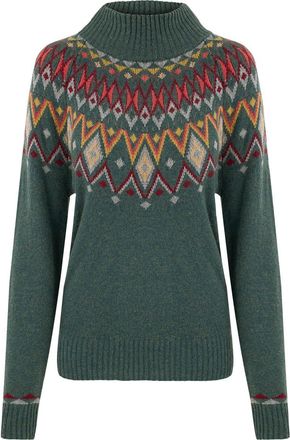 Sherpa Adventure Gear Indu Eco Mock Neck, S, Forest