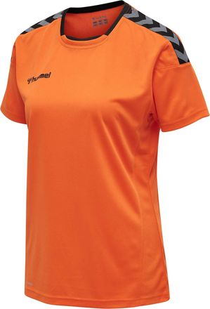 Hummel Authentic Poly Trikot Kurzarm Damen F9402 orange, S Damen