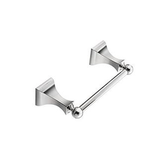 Moen DN8308CH Retreat Collection Toilettenpapierhalter, schwenkbar, Doppelpfosten, Chrom