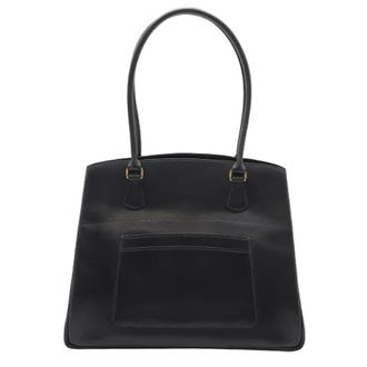 Herm&egrave;s Pre-owned Box Calf La 2way Bag Dark Navy - - Pre-owned - Damen - Blau - ONE SIZE