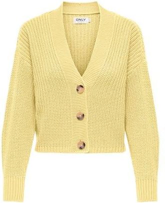 Only Only Onlcarol Nice L/S Cardigan KNT Noos, Sunlight., XL