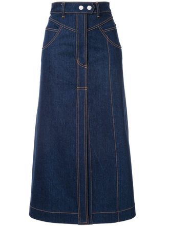 Ellery Traffic Jeansrock - Blau