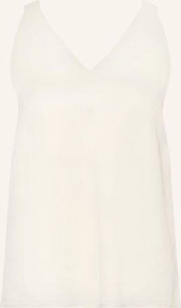 someday Someday Blusentop Zovi Aus Satin beige
