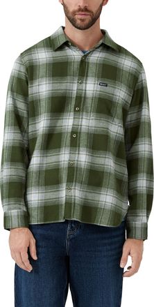 s.Oliver Regular Fit: Kariertes Flanellhemd mit Brusttasche