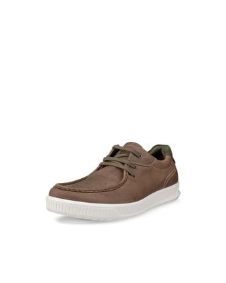 Ecco Herren Byway Moc Toe Sneaker, Muskat Braun, 41 EU