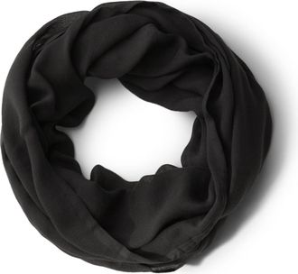 Street One Damen 5706629 Loop Schal in Unifarbe, Darkest Brown, Regular