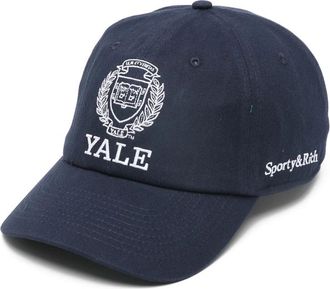 Sporty & Rich Logo-embroidery Baseball Cap