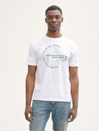 Tom Tailor T-Shirt T-Shirt (im Dreierpack) T-Shirts mit Print im 3er-Pack