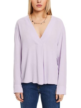 Esprit Damen 994ee1f304 Bluse, 570/Lavender, Small