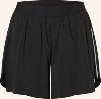 HUGO BOSS 2-In-1-Laufshorts Erunner schwarz