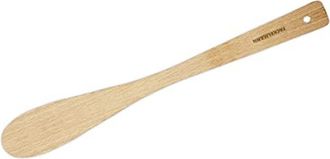 Fackelmann Fackelmann Teigschaber mit flachem Griff, für Kuchen, 30 x 4 cm, Buchenholz, Natur, 1 Stück