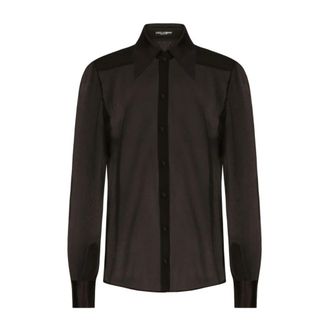 Dolce & Gabbana N0000 Hemd - - Blouses & Shirts - Damen - Schwarzk - M