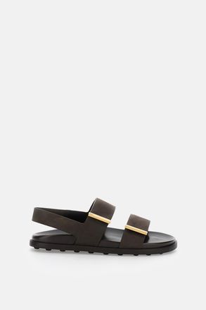 Tod's Leder-sandalen Mit Riemen