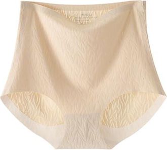 Generic Culotte sans Couture Femme Culotte Femme sans Couture Culotte Femme De Classique Taille Haute Minceur Crotch Soie 7A Lift Hanches Seamless Shapewear T