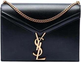 Saint Laurent Sac bandouli&egrave;re Cassandra Pre-owned - Femme - Pre-owned - Noir - Taille: ONE Size