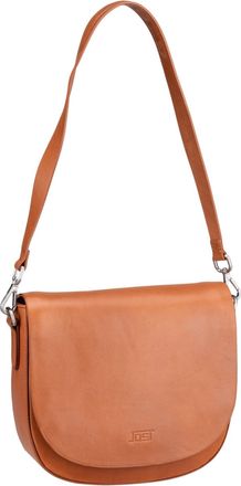 Jost Leder Schultertasche Umh&auml;ngetasche Rana Shoulder Bag Cognac braun