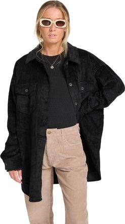 Billabong Winter Ocean - Shirt Dress for Women - Hemdkleid - Frauen - XXL - Schwarz