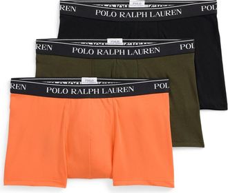 Ralph Lauren 3er Pack Boxer Trunks mit Stretchanteil in