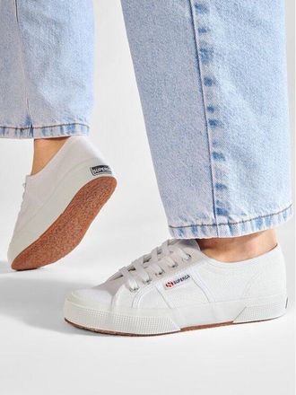 Superga Sneakers aus Stoff 2750 Cotu Classic S000010 Wei&szlig;