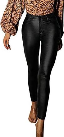 QWUVEDS Cyber of Monday 2024 Pantalon Femme Casual Chic Pantalon Tailleur Femme Noir Pantalon Large Coton Femme Pantalon Taille Haute Femme Ronde Deal of The 