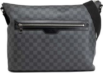 Louis Vuitton Hobo Bags - Damier Graphite Mick MM - Gr. unisize - in Schwarz - f&uuml;r Damen