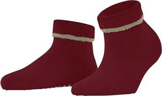 Esprit Cozy W Hp laine picots sur la semelle 1 paire, Chaussettes Chaussons Femme, Rouge Coral Red 8006, 35/38 EU
