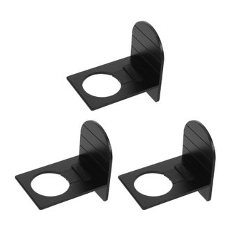 Cabilock 3 St&uuml;ck Teiliges Wandmontage Verstellbar aus Langlebigem Space Aluminium Badezimmer Wandhalter f&uuml;r Shampoo und Fl&uuml;ssigseife Platzsparender Organizer f