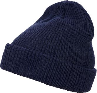 Flexfit Cap Long Knit Beanie, navy, one size, 1545K
