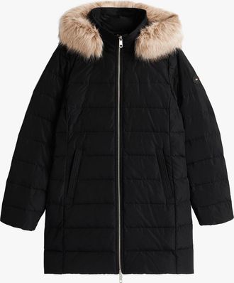 Tommy Hilfiger Doudoune &agrave; capuche en fausse fourrure