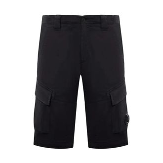 C.P. Company C.p. Company, Homme, Shorts, Noir, Taille: S Cargo Pocket Shorts