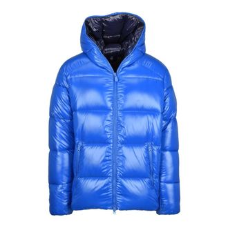 Save The Duck Homme, Vestes, Bleu, Taille: XL Doudoune avec poches à fermeture éclair