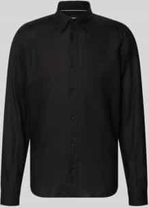 HUGO BOSS Regular Fit Freizeithemd aus reinem Leinen Modell LIAM