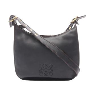 Loewe Pre-owned Sofia Anagram Leder Umh&auml;ngetasche - - Pre-owned - Damen - Braun - ONE SIZE