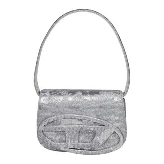 Diesel Femme, Sacs, Gris, Taille: ONE Size Sac bandouli&egrave;re 1DR