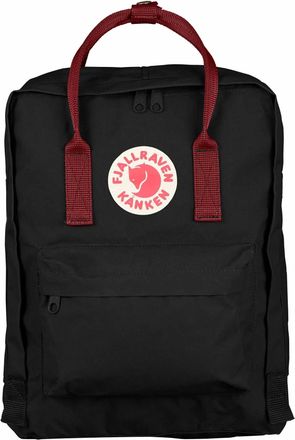 Fj&auml;llr&auml;ven Unisex Rucksack K&aring;nken, Black/Ox Red, 16 Litre, 23510-550-326