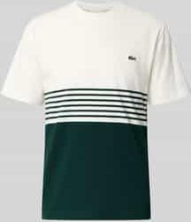 Lacoste Regular Fit T-Shirt aus reiner Baumwolle
