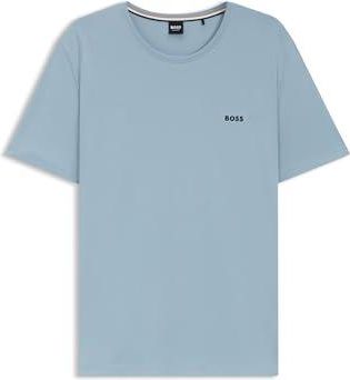 BOSS Hommes Mix&Match T-Shirt R T-Shirt en Coton Stretch à Logo brodé