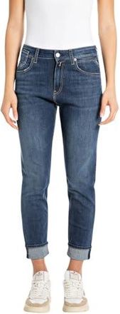 Replay Damen Jeans Marty Boyfit, Blau (Medium Blue 009-4), 32W / 32L