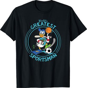 Disney Donald Duck Sportsman Fathers Day T-Shirt
