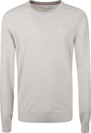 Brunello Cucinelli crew-neck sweater - Nude