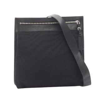 Gucci Sac bandouli&egrave;re en toile et cuir Pre-owned - Femme - Pre-owned - Noir - Taille: ONE Size