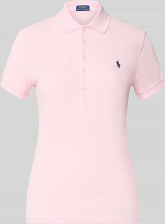 Polo Ralph Lauren Slim Fit Poloshirt aus Baumwoll-Mix